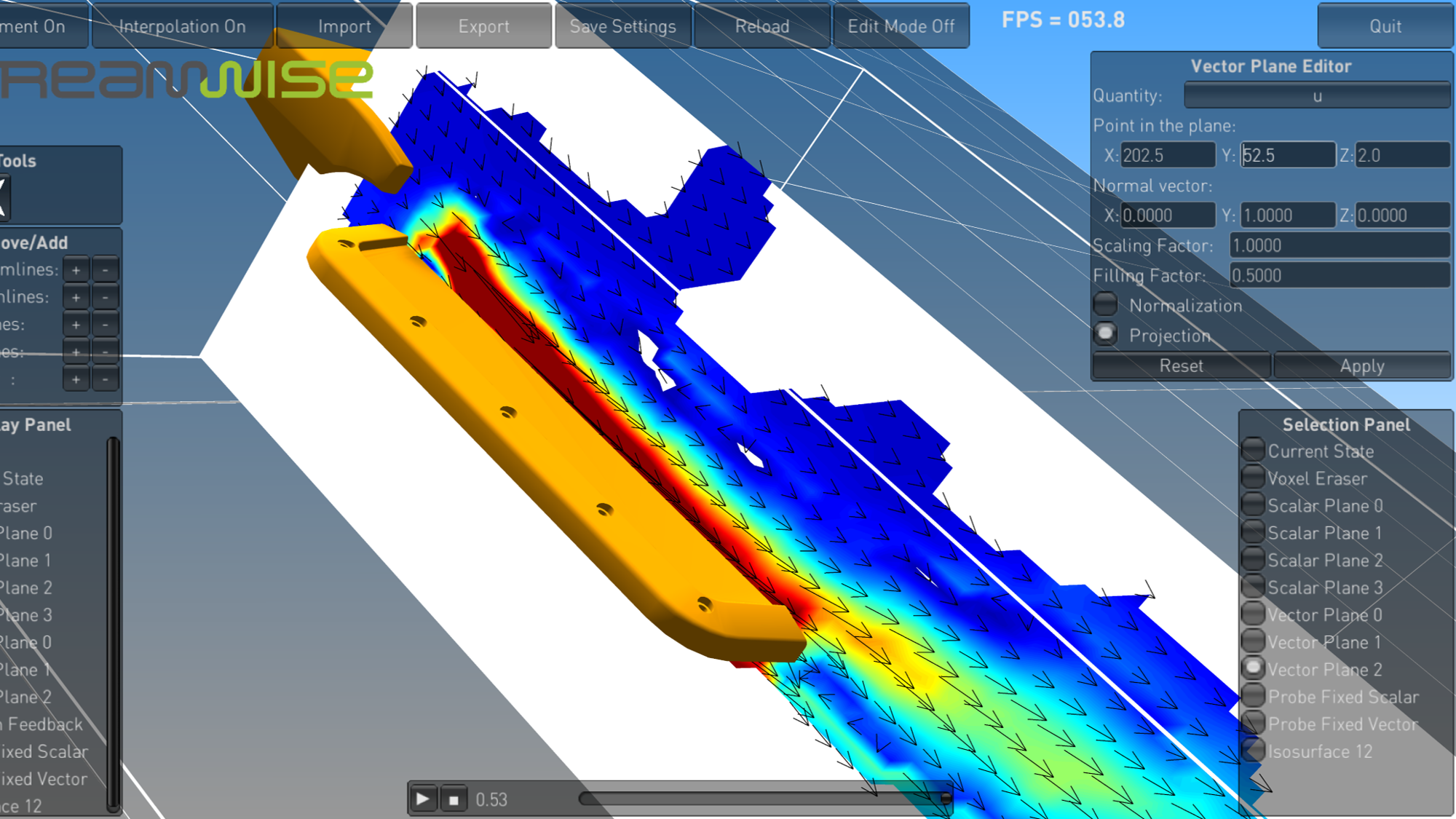 Case study industrial flow optimization with ProCap - streamwisestreamwise